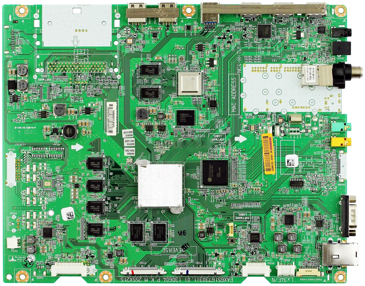 EBT62837401 LG Main TV Module, EAX65167303(1.0), 55LA9650-UA – TV Parts ...