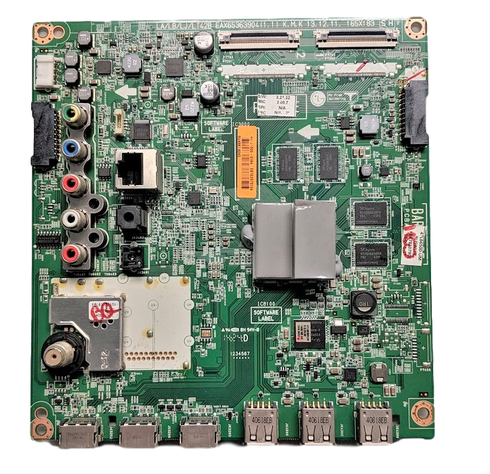 EBT62975104 LG Main Board, EBR78107901, EAX65363904(1.1), UM.BUSWLJR ...