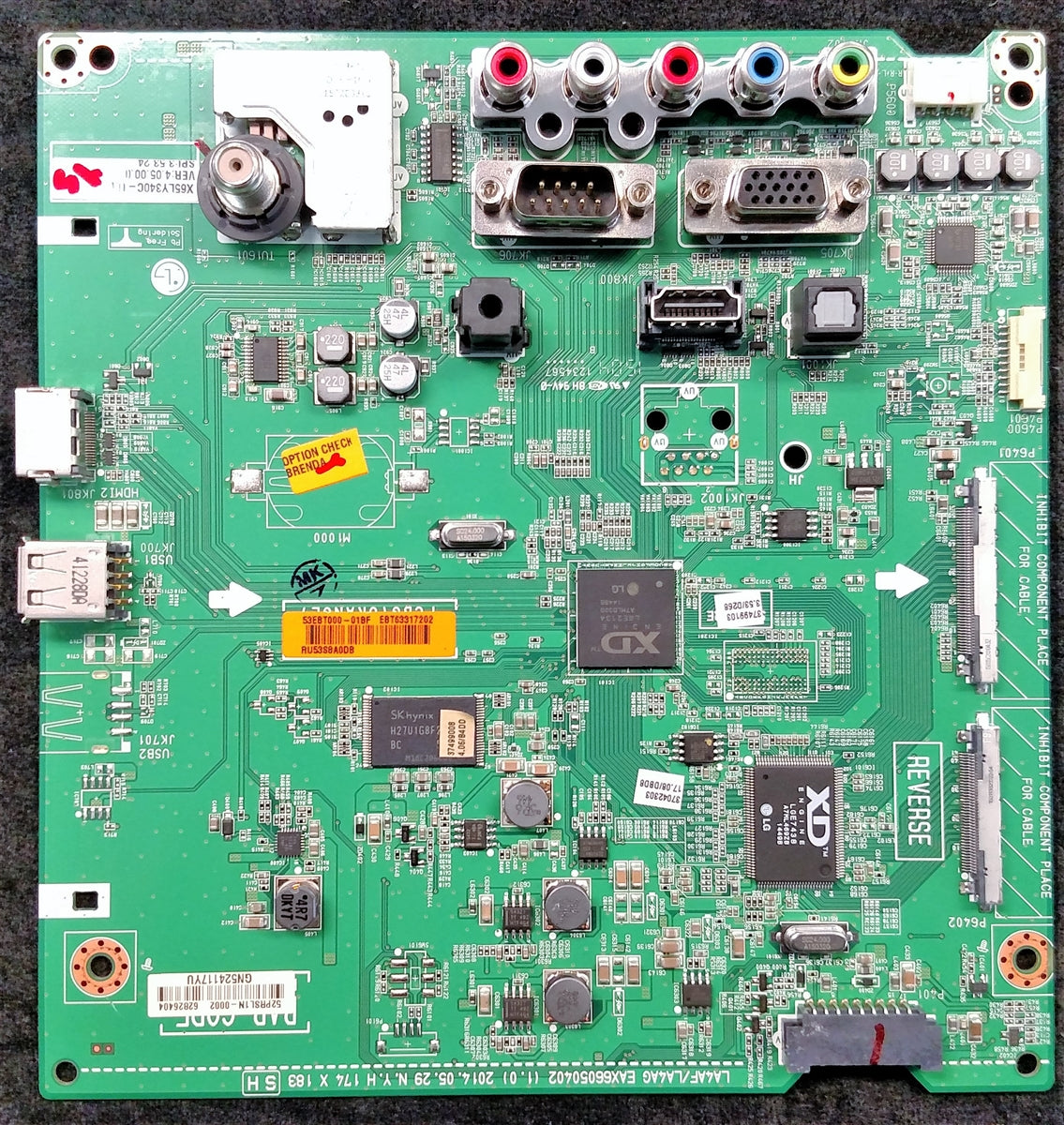 EBT63317202 LG TV Module, main board, EAX66050402(1.0), 65LY340C-UA ...