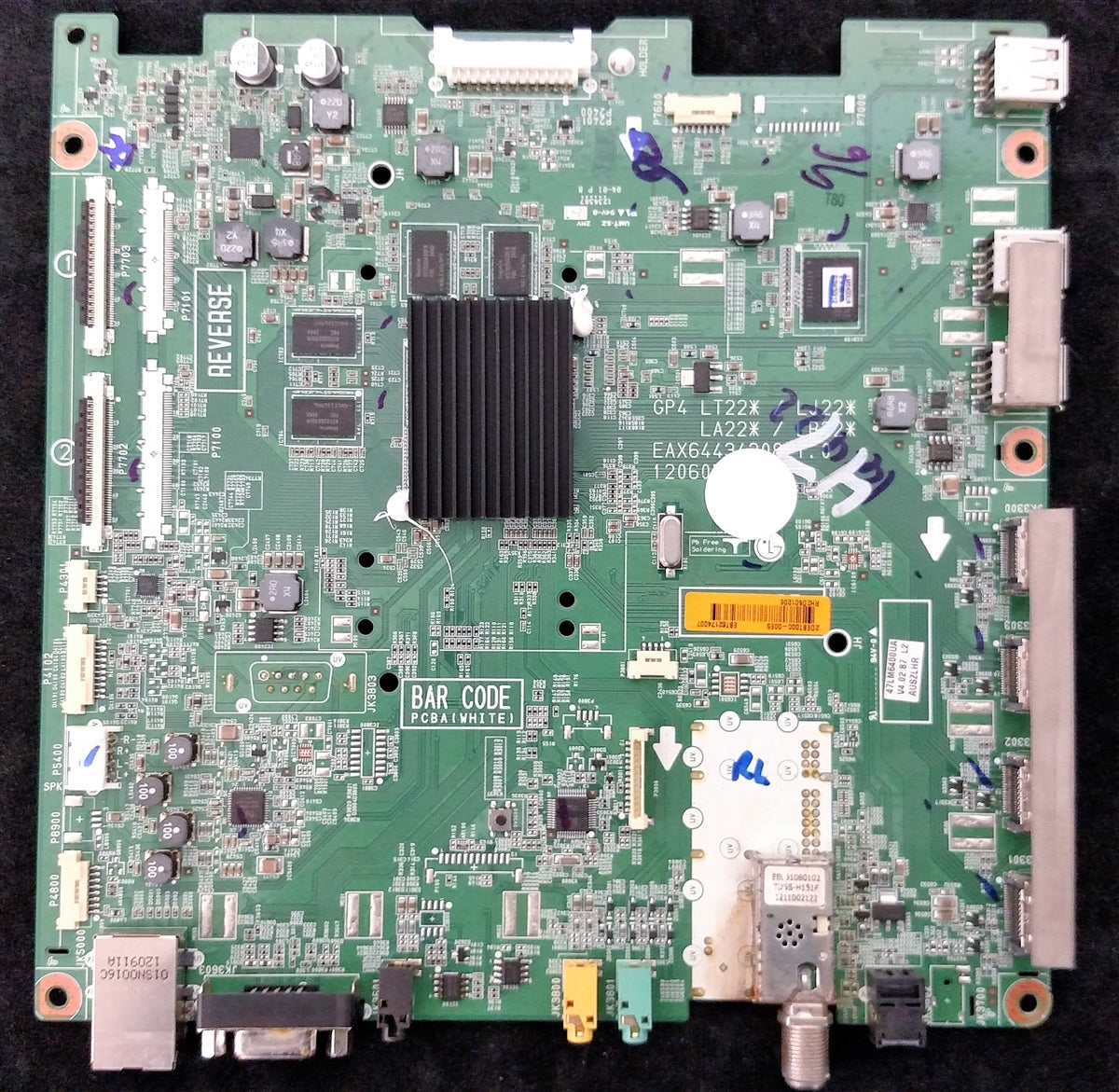 EBU61922812 LG TV Module, main board, EAX64434209-1.0, 47LM6400-UA, 47 ...