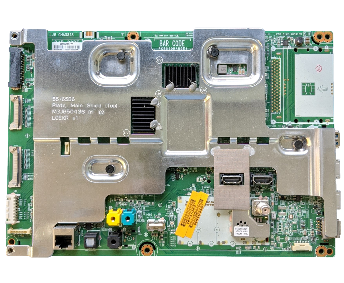 EBU63742002 LG Main Board, 63742009, EAX66886304 (1.0), OLED55B6P-U ...