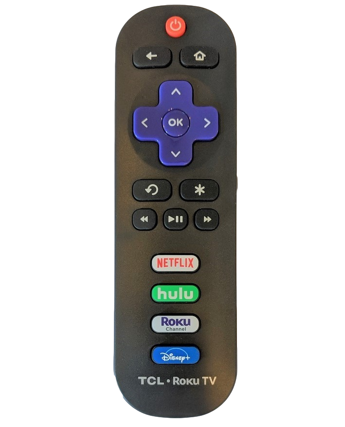 RC280 TCL ROKU Remote, RC280, WRC280J, RC282, 55UP120, 50FS3850, 65US5 ...