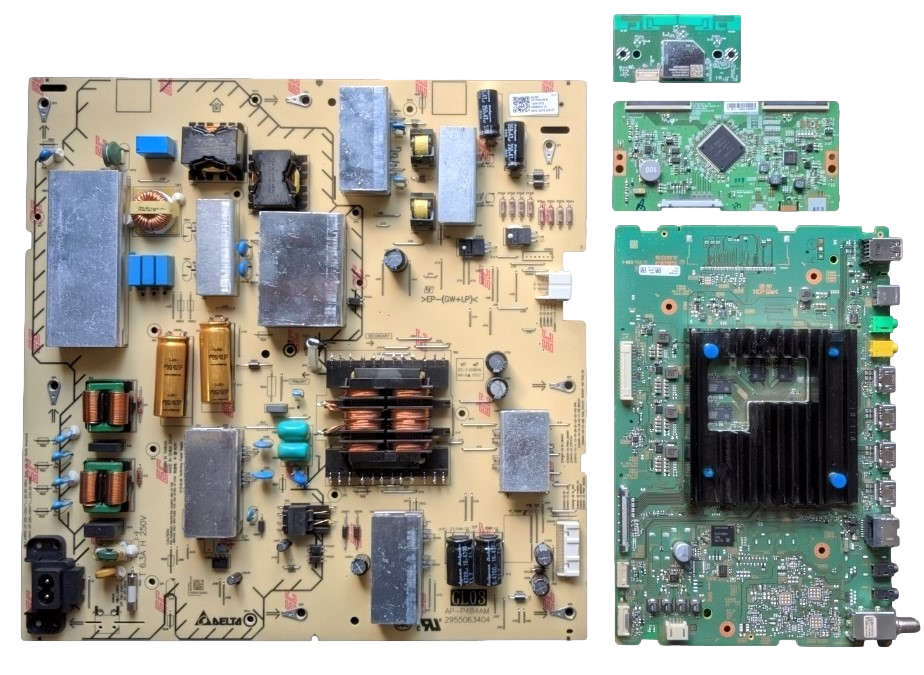 XBR-75X800H Sony TV Repair Parts Kit, A-5015-318-A Main Board, 1-004-4 ...